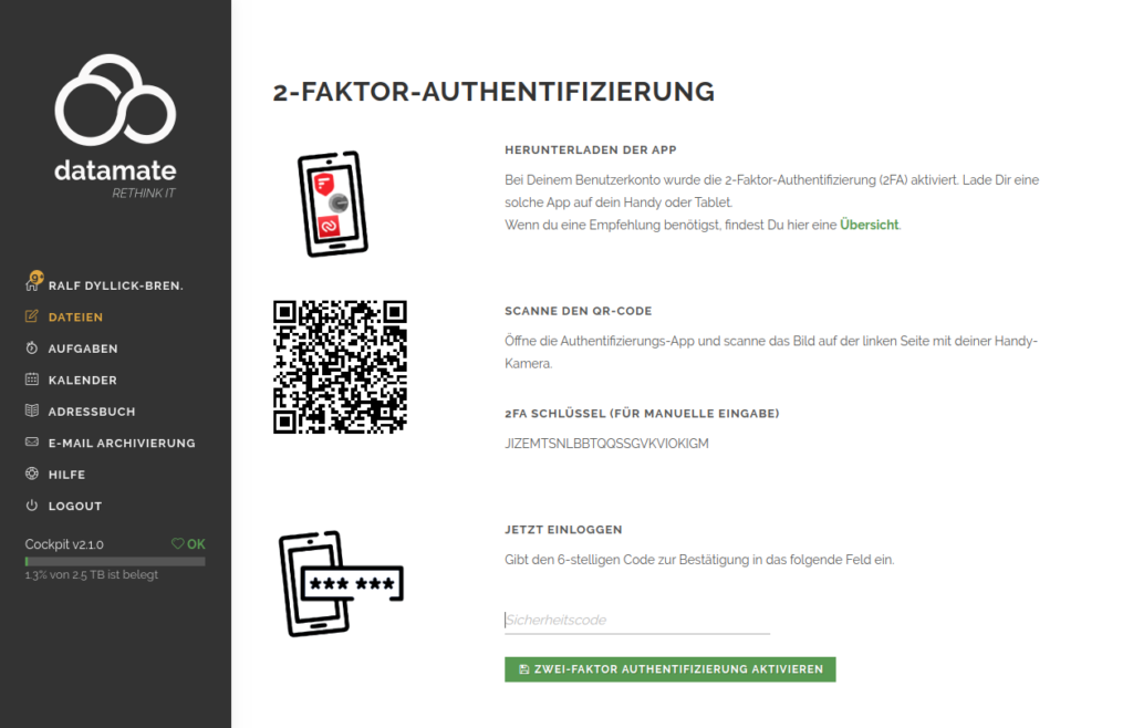 Das datamate Cockpit 2.1 ist da! | datamate